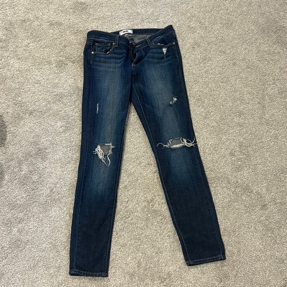 PAIGE | Jeans | Ever Worn Nicely Fit And Slightly Ripped Jeans | Poshmark